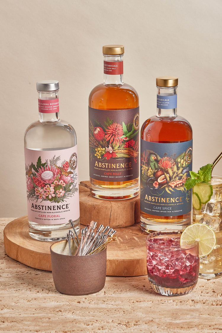 Abstinence non-alcoholic spirits: for sophisticated cocktails ...